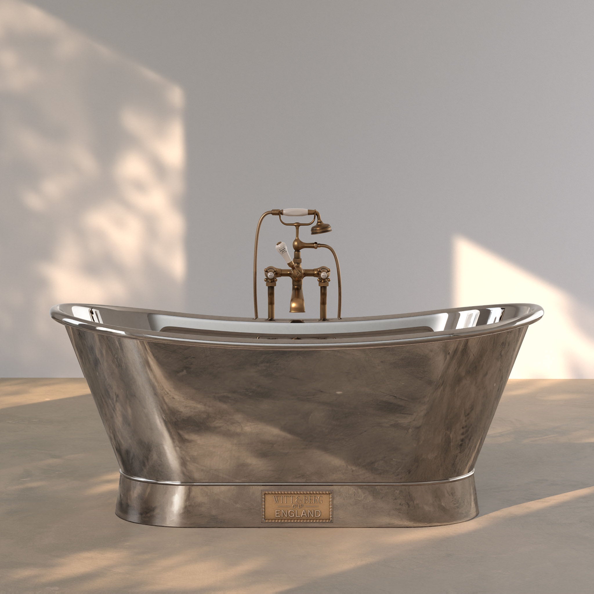 1500 to 2000mm Bath | Polished Freestanding Bath – Witt And Berg