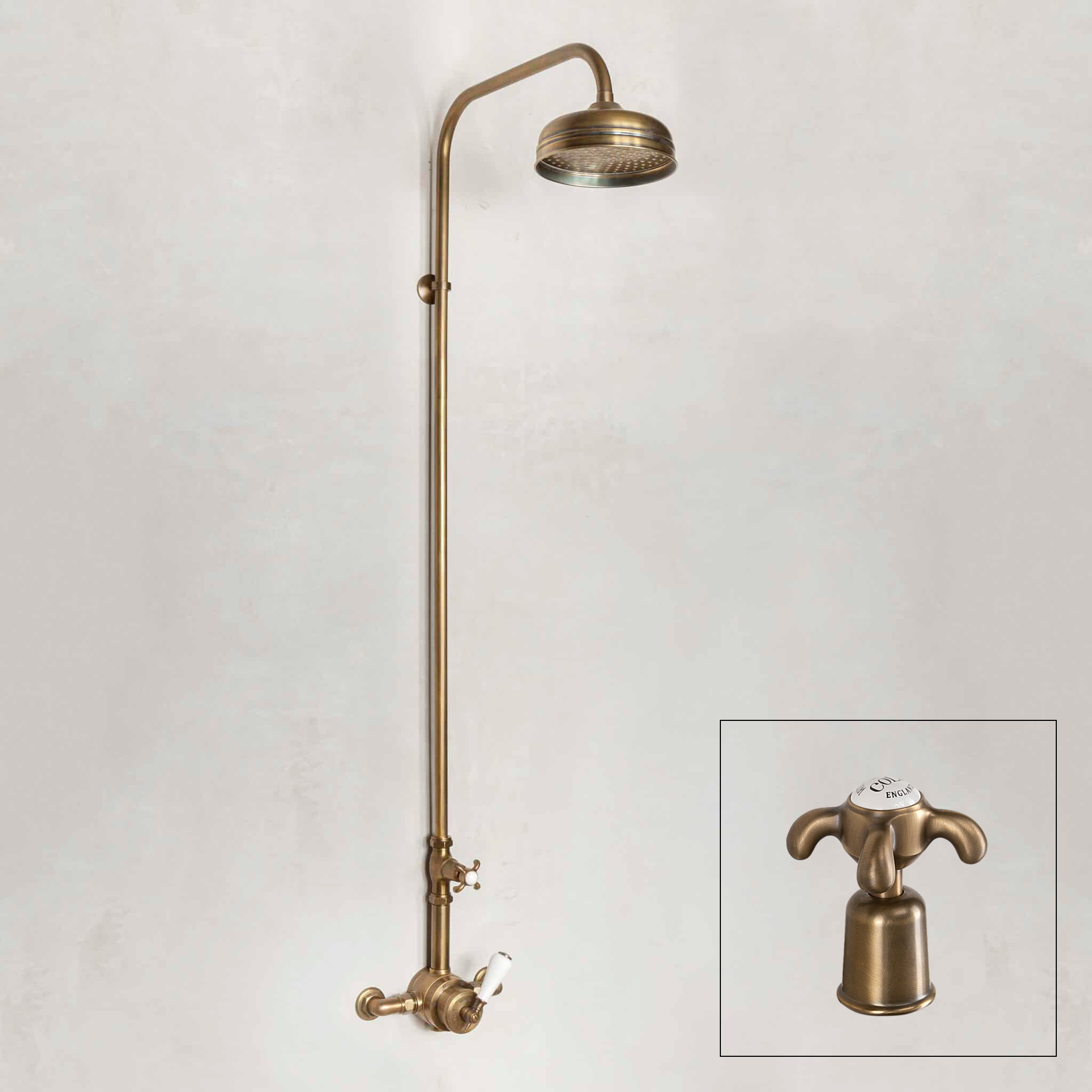 Exposed Shower Set - Teardrop Handle – Witt And Berg